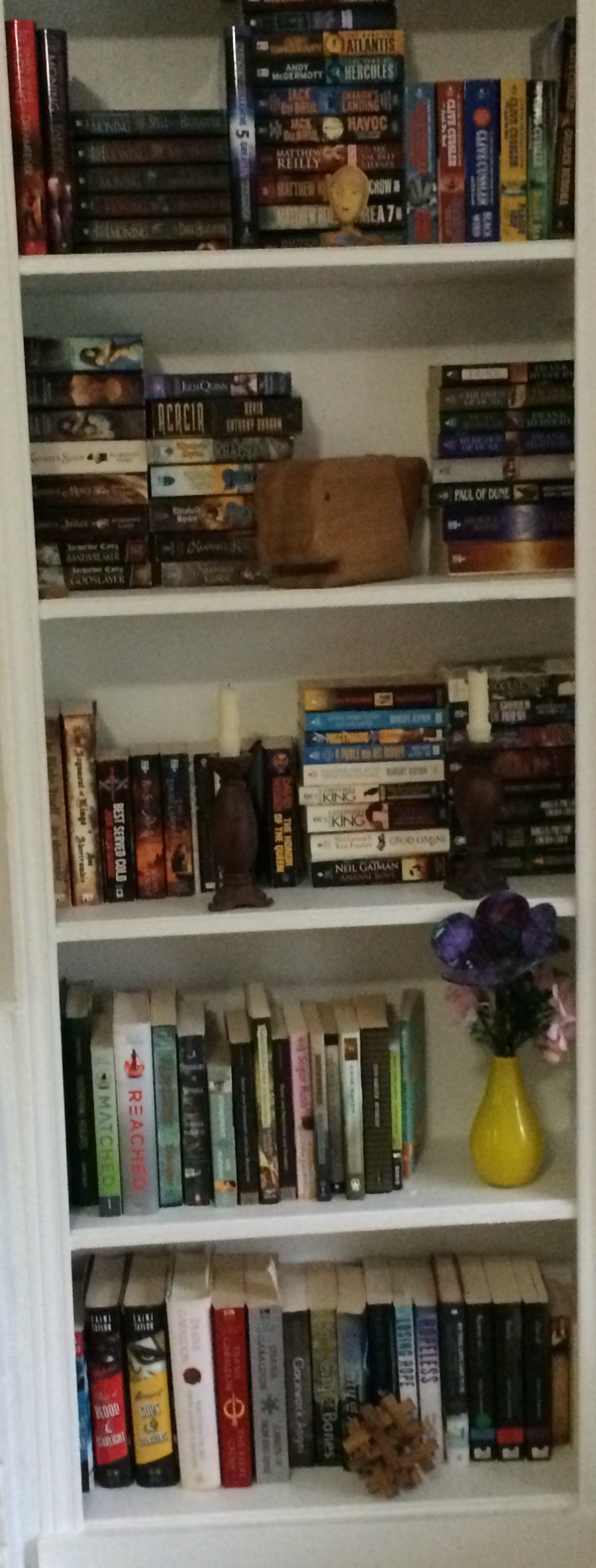 Let's chat about our bookshelves again, shall we? - Chapter Break