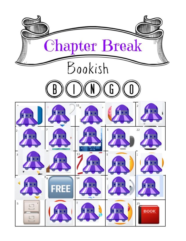 Chapter Break Bingo - July 2025 Completed Cards - Chapter Break